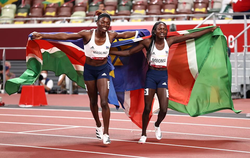 Namibian runners Mboma and Masilingi forced to adjust to different ...